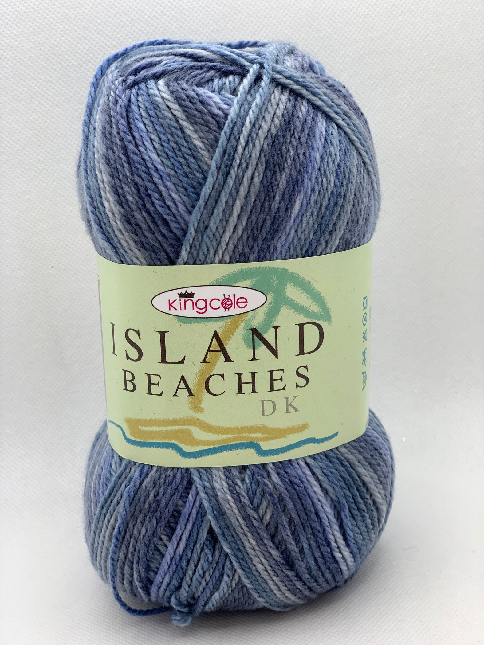 King Cole Island Beaches DK 100g - Ocean 4529 (Discontinued) — Material ...