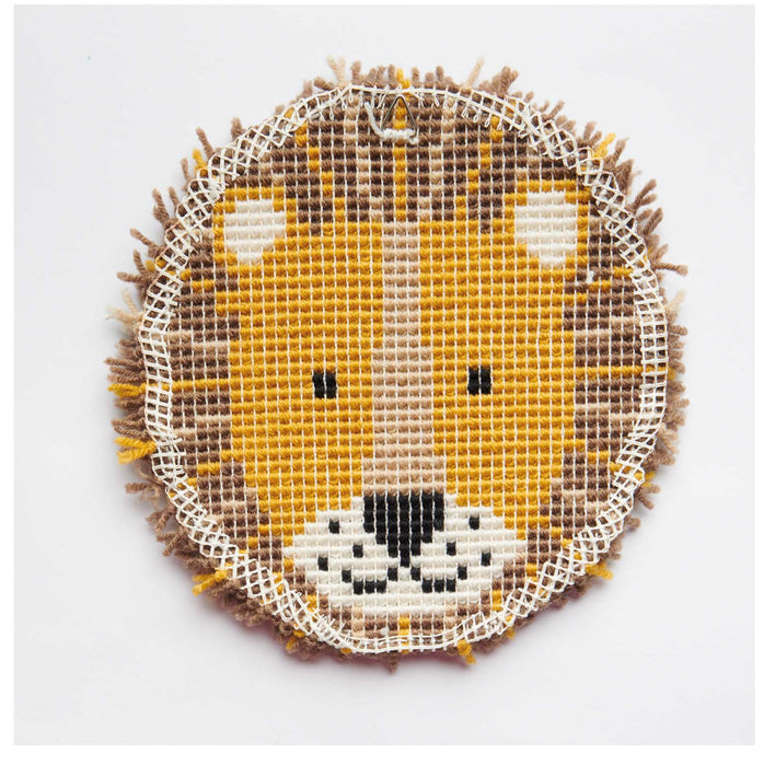Rico Design Hooki Hooki Latch Hooking Kit Lion 100389 — Material Needs