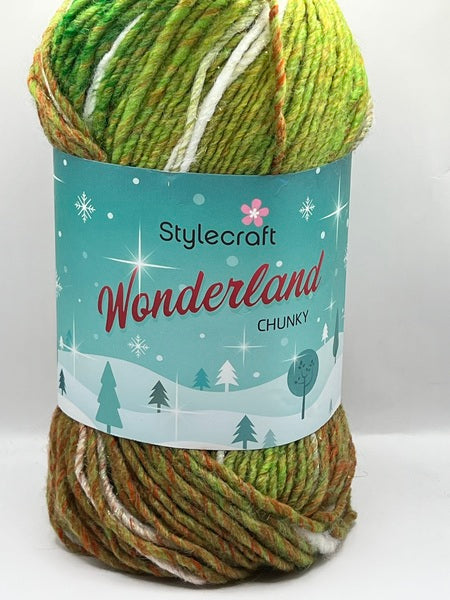 Stylecraft Wonderland Chunky 100g Yarn - Jingle Bells 3801 — Material Needs