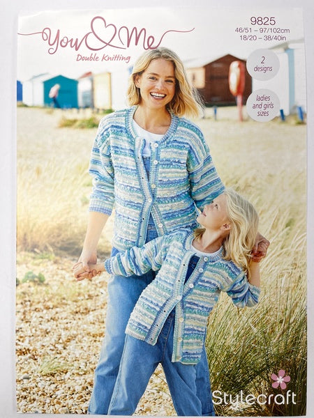 Knitting Pattern - Stylecraft You & Me DK 9825 — Material Needs