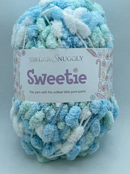 Sirdar Snuggly Sweetie Pompom Yarn 200g - Minty 0418 — Material Needs
