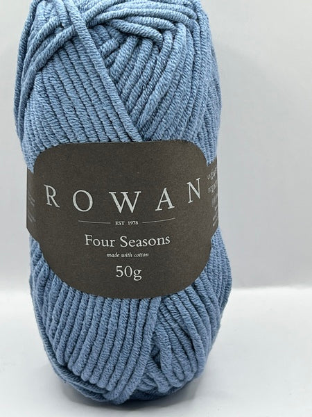 Rowan Four Seasons Aran Yarn 50g - Bluebell 007 — Material Needs
